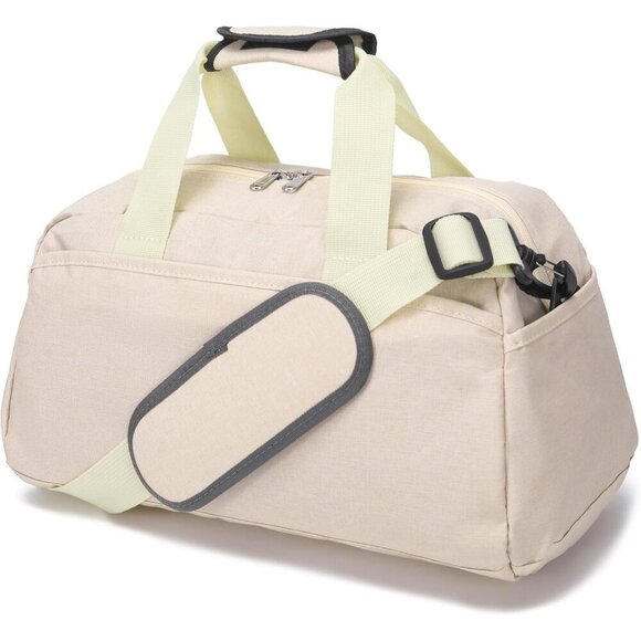 No Brand | Bags | Women White Small 4 Inch Mini Duffel Carry On ...
